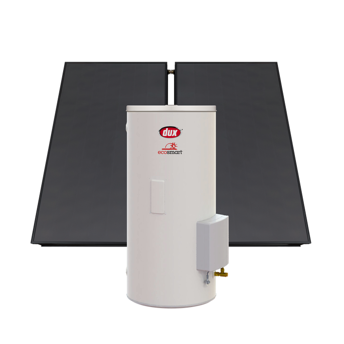 ECOSMART ELECTRIC BOOSTED SOLAR 400L 3 PANEL | Hot Water Systems | Dux ...